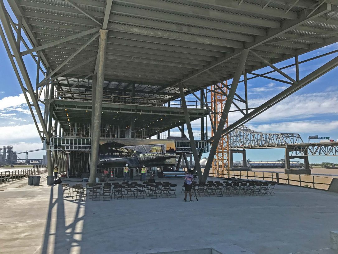 TOPPING-OFF CEREMONY FOR THIRD BUILDING AT THE $60 MILLION URBAN WATER ...